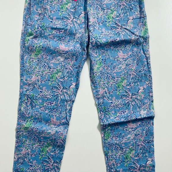 Lilly Pulitzer | Pants & Jumpsuits | Nwt 28 Lilly Pulitzer Taron Linen ...